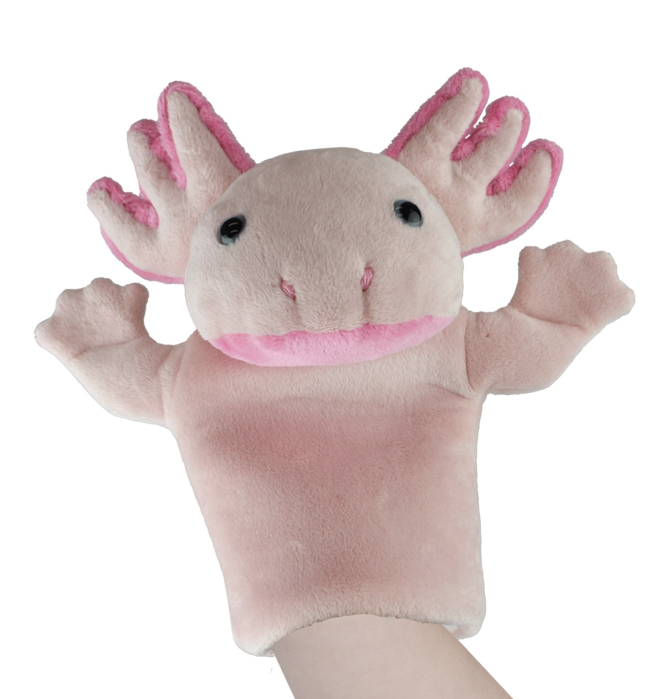Korimco - Lil Friends Puppet Axolotl | Little Wishes Toys & Gifts